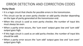 Error detection and correction codes r006 | PPT