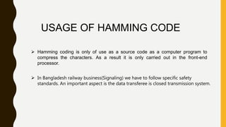 Error Detection and Correction presentation | PPTX