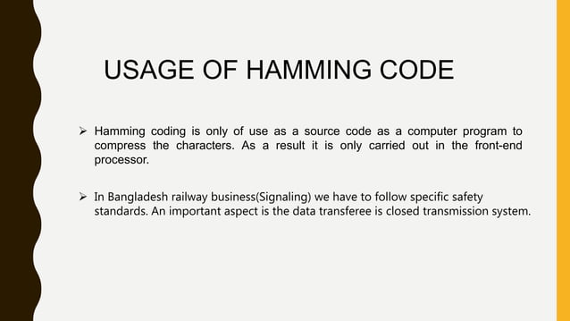 Error Detection And Correction Presentation Pptx Programming