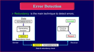 Error detection & correction | PPT