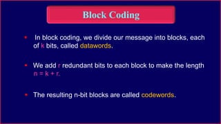 Error detection & correction | PPT