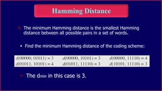 Error detection & correction | PPT