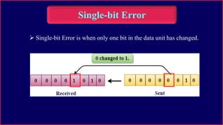 Error detection & correction | PPT