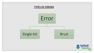 Error detection & correctoin | PPT