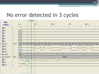 Error detection enhanced decoding of difference set codes for memory applications | PPT