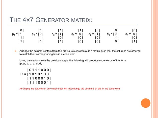 Error Detection N Correction Ppt