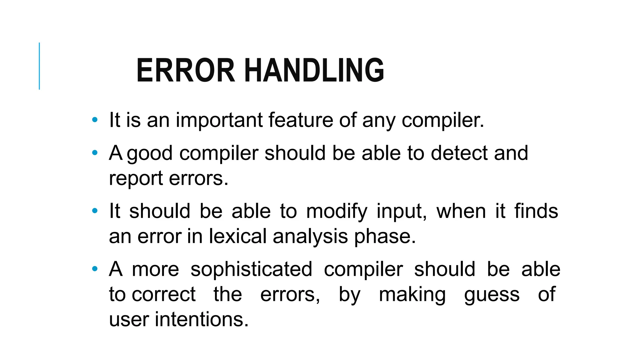 Error Detection And Recoverypptx Web Development Internet