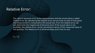 Error Discussion: Types, Causes, and Solutions | PPTX
