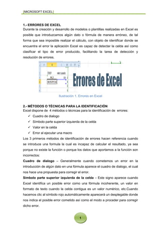 Errores en excel | PDF