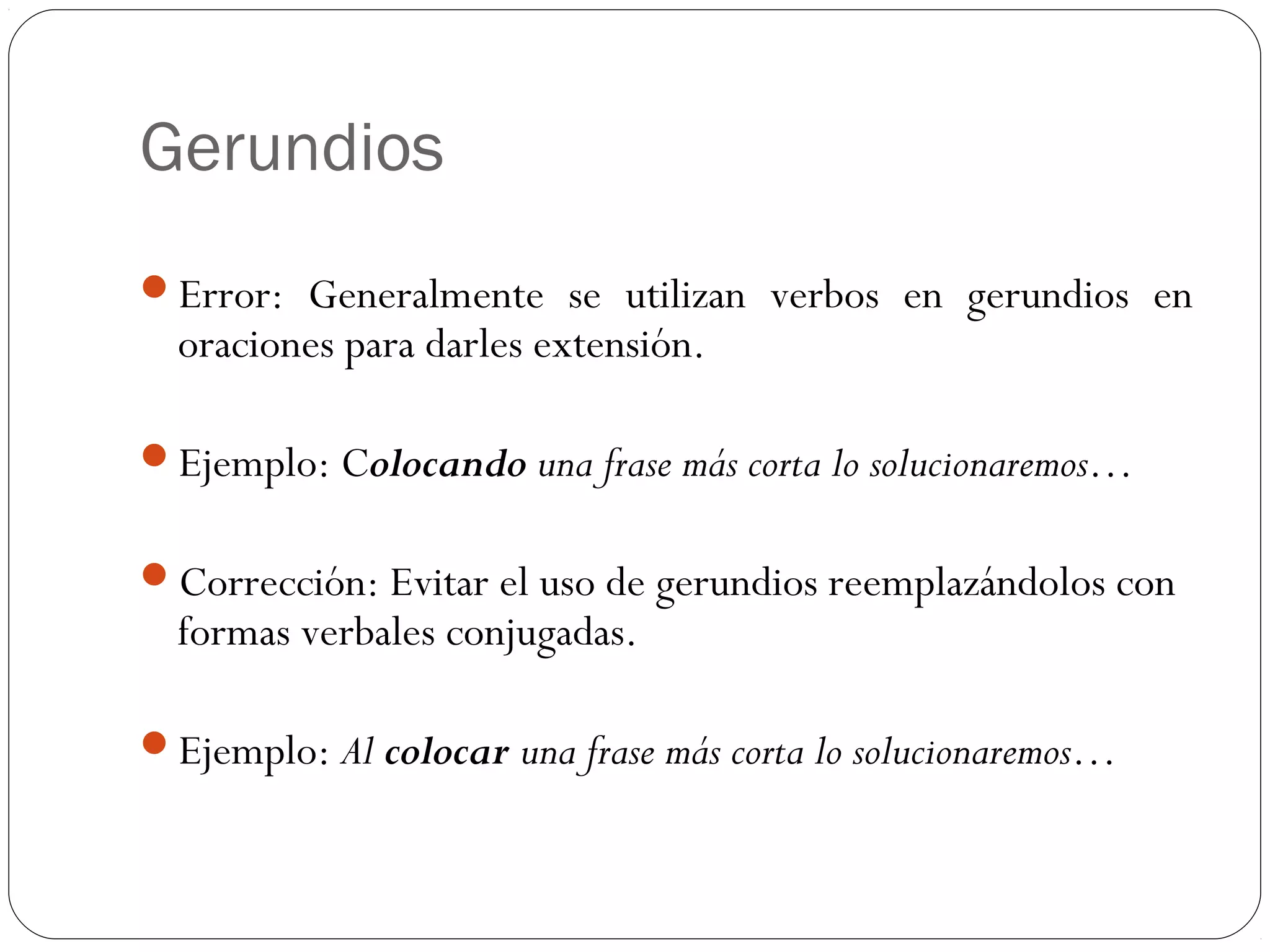 Errores en la escritura | PPT