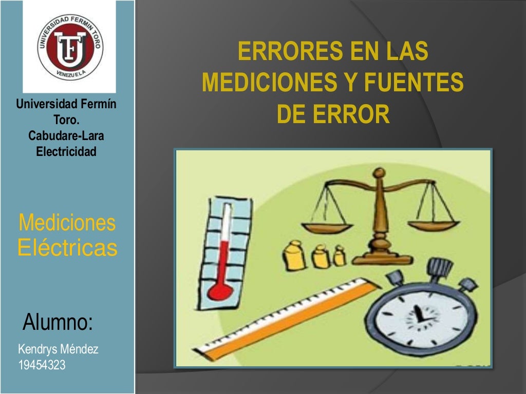 Errores en las mediciones