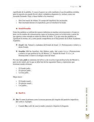 Errores ortográficos más comunes al hablar y escribir | PDF