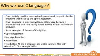 Error hanadling in c programming presentation | PPTX
