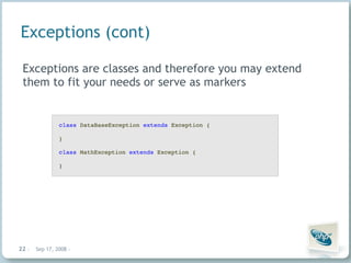Elegant Ways of Handling PHP Errors and Exceptions | PDF | Programming Languages | Computing
