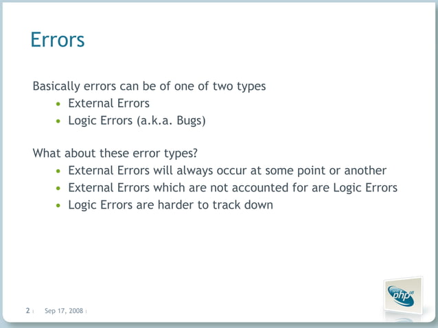 Elegant Ways of Handling PHP Errors and Exceptions