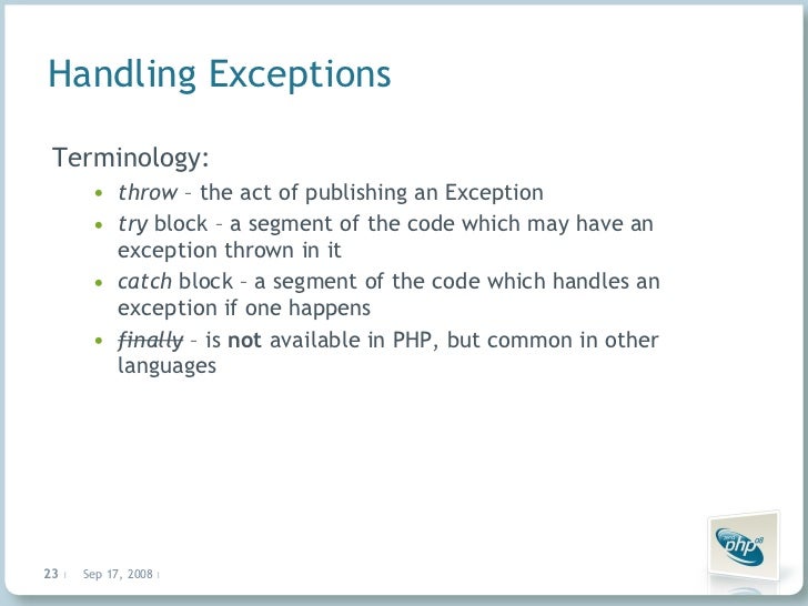 Elegant Ways of Handling PHP Errors and Exceptions
