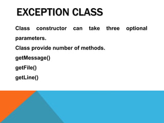 Error handling | PPT