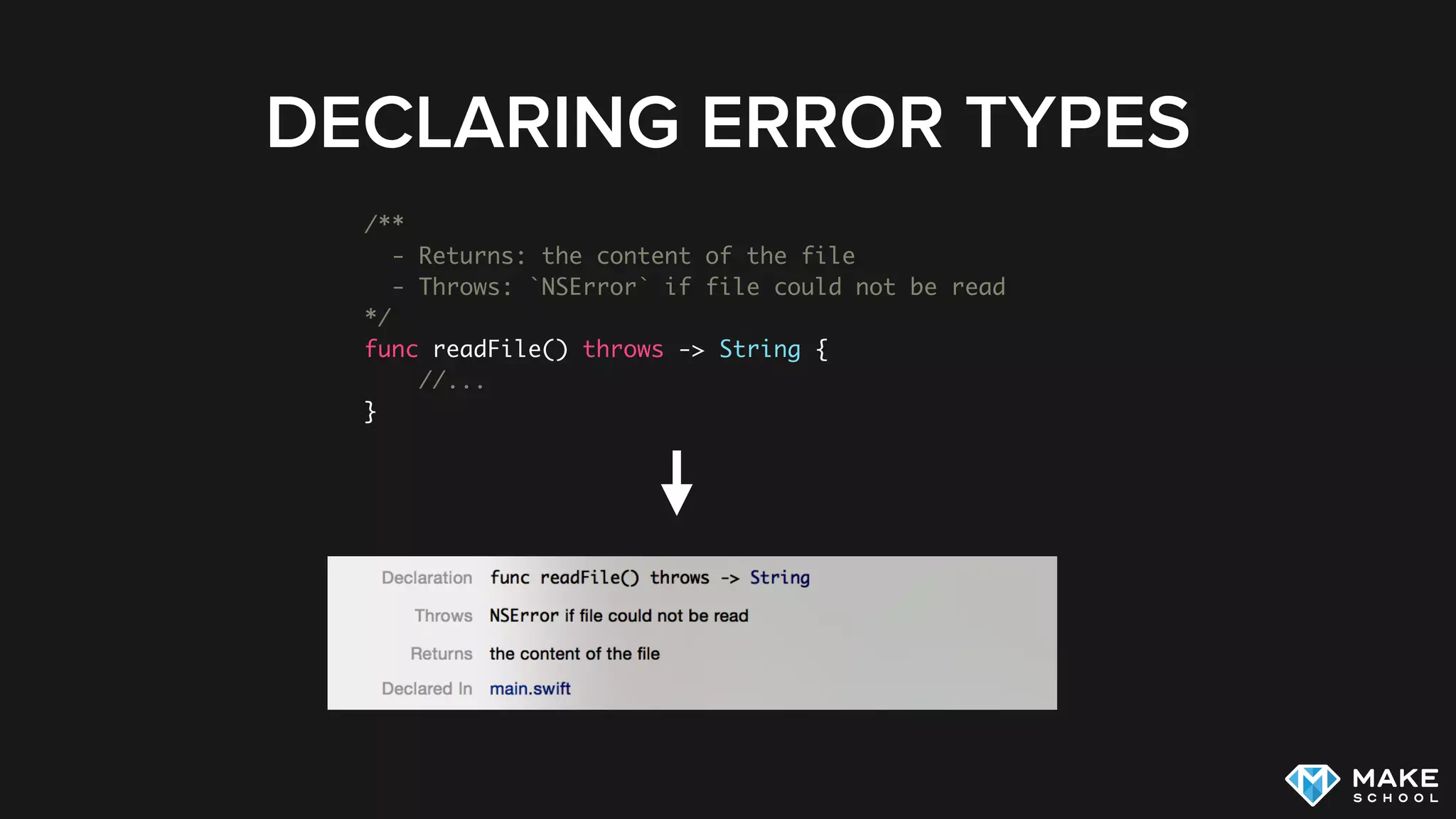 Error Handling in Swift | PPT