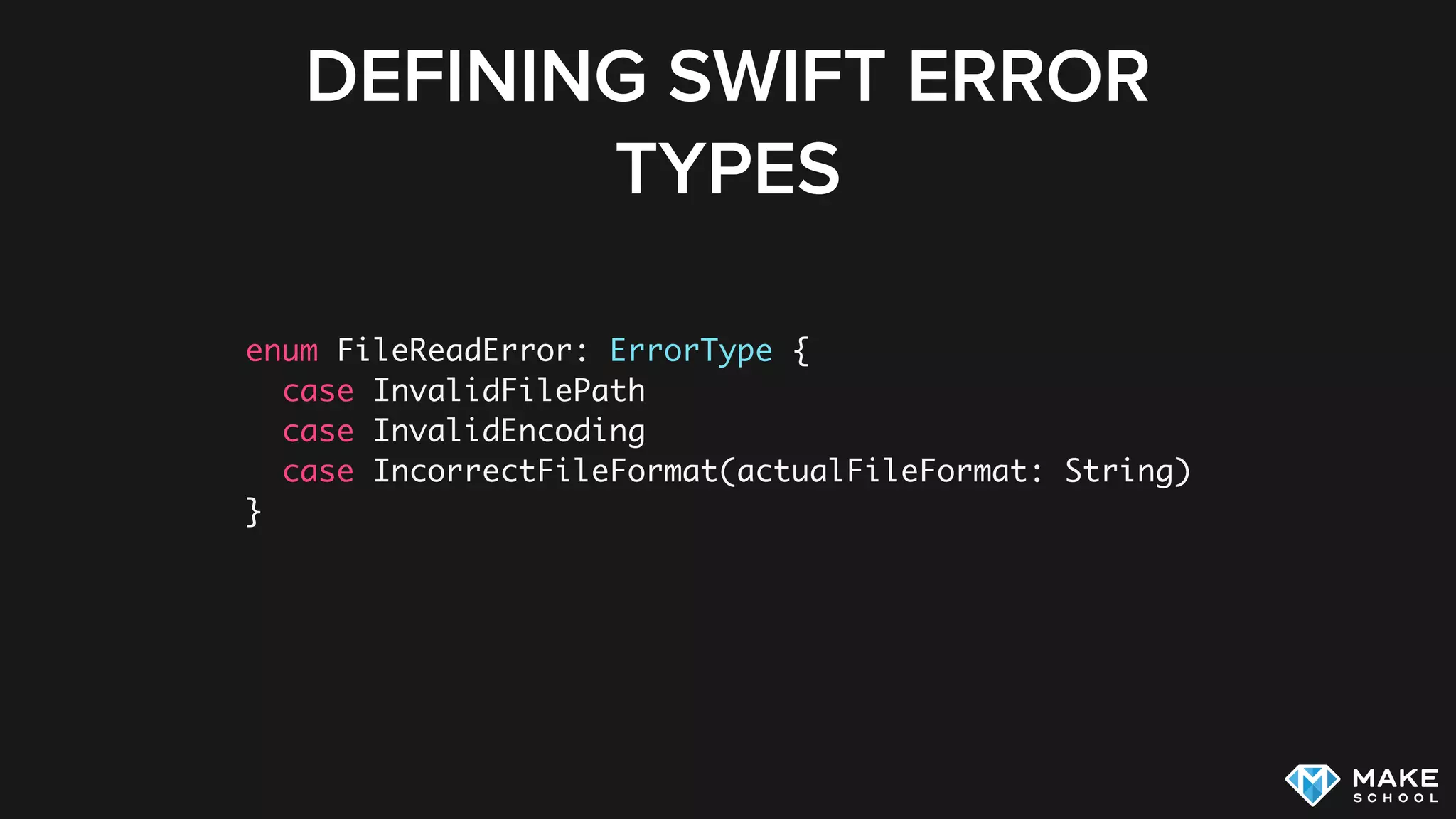 Error Handling in Swift | PPT