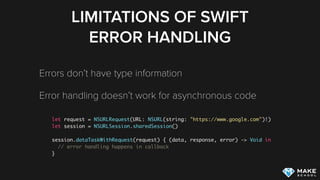 Error Handling in Swift | PPT