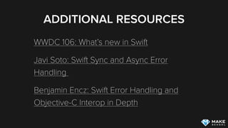 Error Handling in Swift | PPT