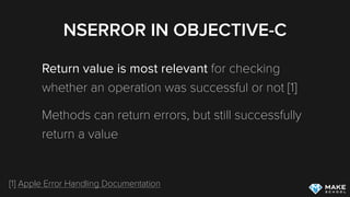 Error Handling in Swift | PPT
