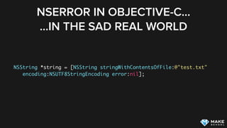 Error Handling in Swift | PPT