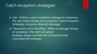 Error handling | PPTX