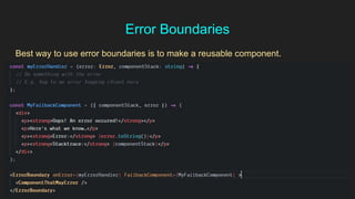 Error handling | PPT