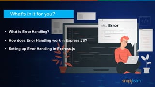 Express JS Error Handling | PPT