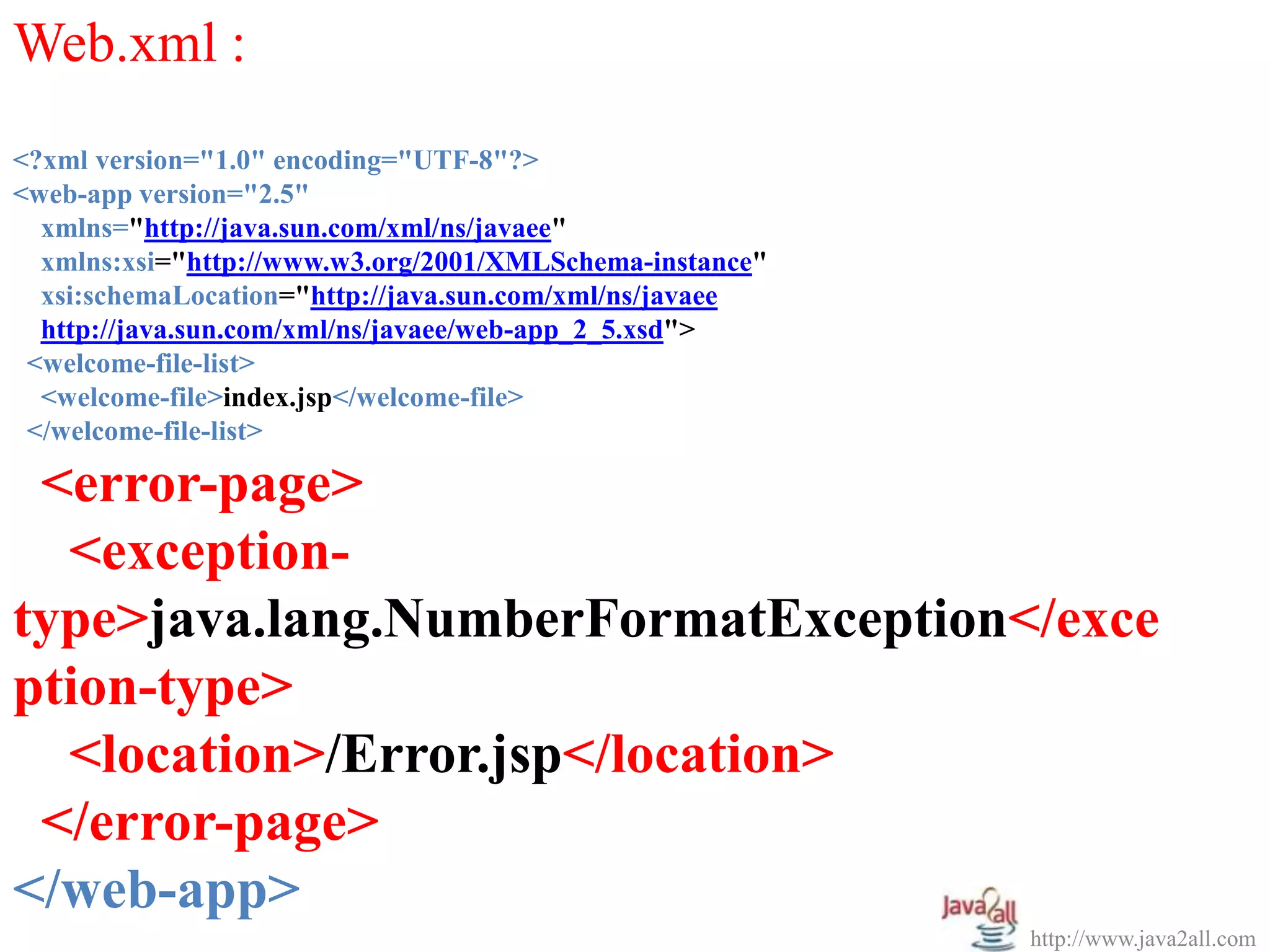 JSP Error handling | PPS