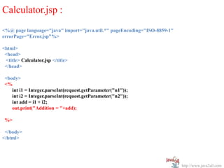 JSP Error handling | PPS