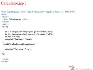 JSP Error handling | PPS