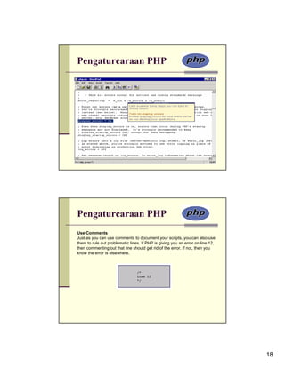 Error handling and debugging | PDF