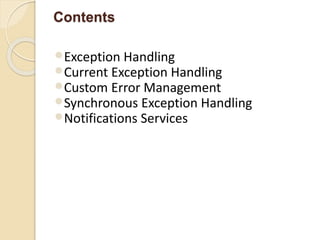 Error Handling Framework in Mule ESB | PPTX | Computing | Technology & Computing