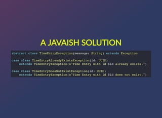 Error Handling in Scala | PPT