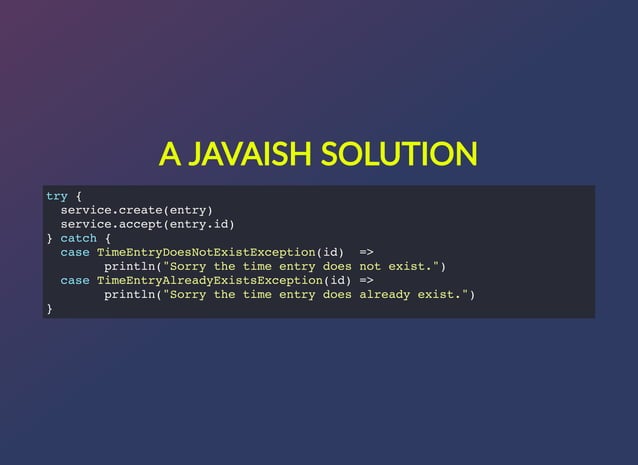 Error Handling in Scala | PPT