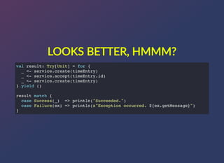 Error Handling in Scala | PPT
