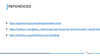 Error Handling in Scala using EitherT | PPT