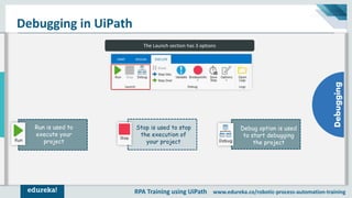 Error Handling In UiPath | Debugging & Exception Handling In UiPath | RPA Training | Edureka | PPT