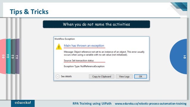 Error Handling In Uipath Debugging And Exception Handling In Uipath