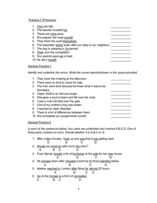 Error identification | DOCX