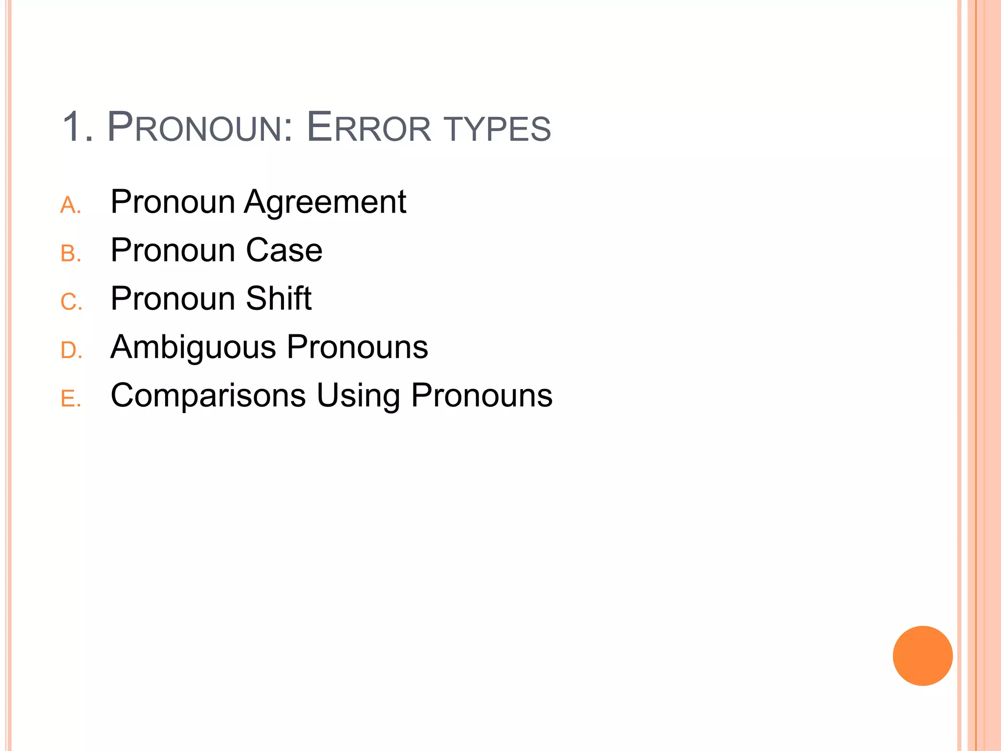 Error identification (sparknotes p) | PPTX