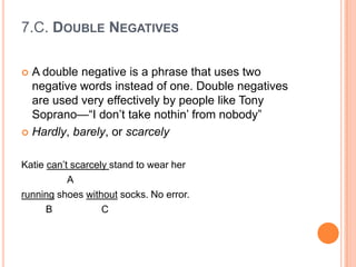 Error identification (sparknotes p) | PPTX