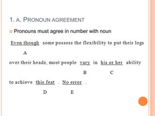 Error identification (sparknotes p) | PPTX
