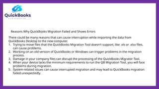 Error Importing QuickBooks Desktop to New Computer: Common Causes and ...