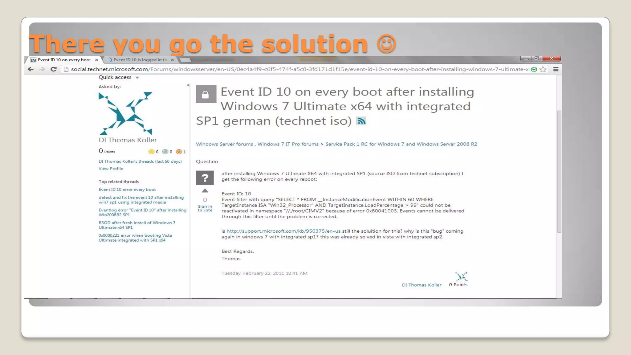 Error Log | PPTX | Operating Systems | Computer Software and Applications