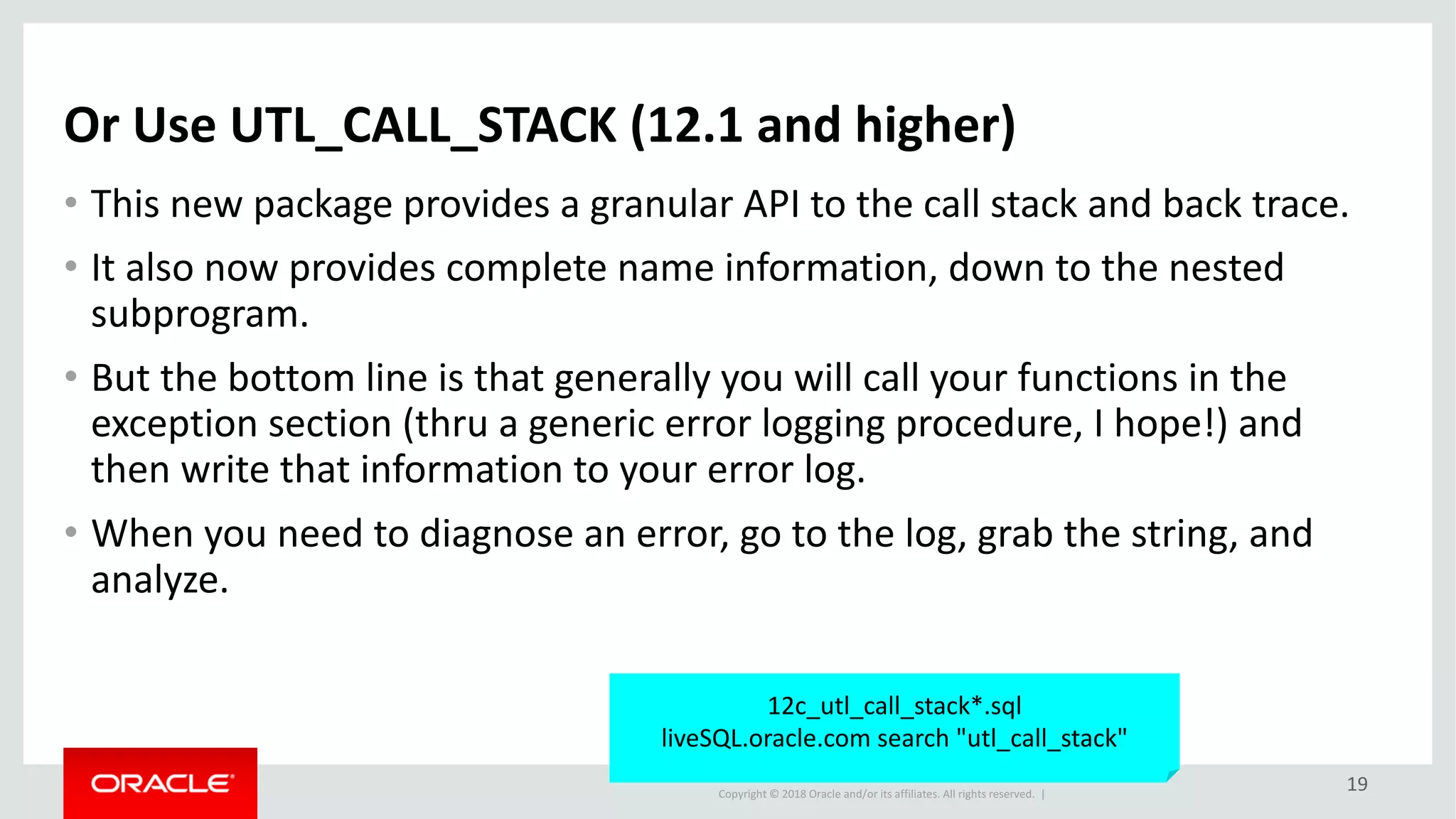 Error Management Features of PL/SQL | PDF