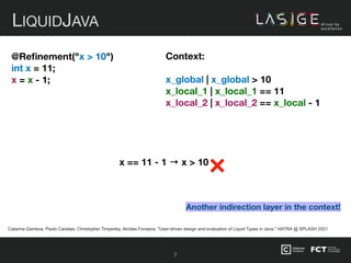 Understandable and Useful Error Messages for Liquid Types | PPT