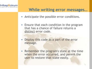 Error Messages In Software Applications | PPT | IT and Internet Support ...